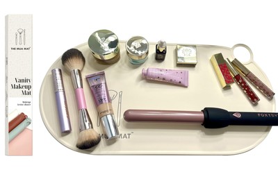 Heat Resistant Silicone Makeup Mat For Vanity Surface Protector ...