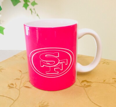 San Francisco 49ers NFL Collectible Coffee Mug Rare Barbie Pink New ...