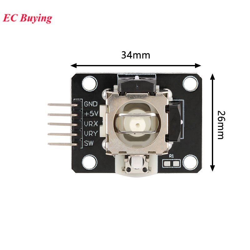 Xy Joystick Module Dual Axis Mini - PSP 2 Axis Analog Thumb Joystick ...