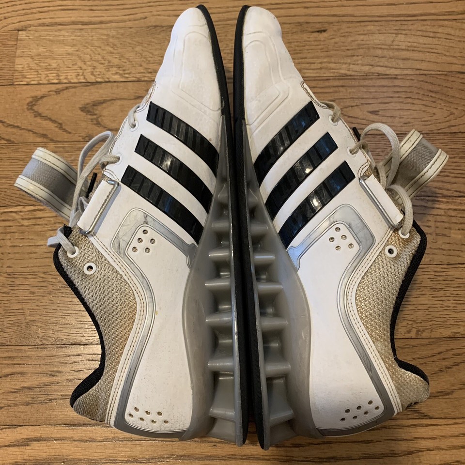 Adidas AdiPower Weightlifting White M25733 Mens Size 11 | eBay