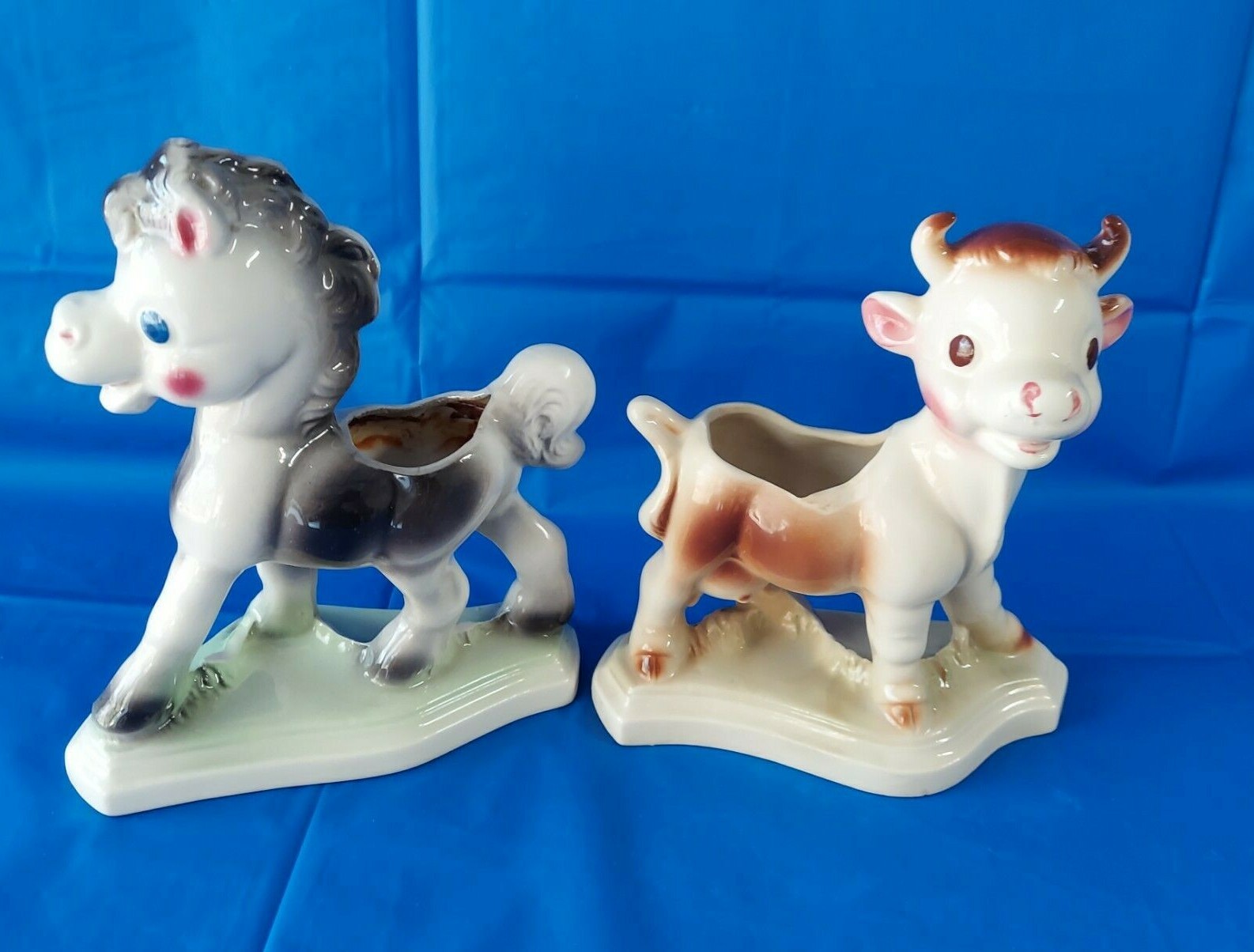 Vintage 1940's Ruth Rempel Diamond Pottery Ceramic Milky & Frisky ...