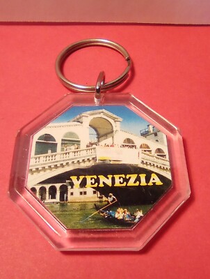 VENEZIA BRIDGE & CLOCK TOWER LOGO KEYCHAIN GREAT FOR ANY COLLECTION! | eBay