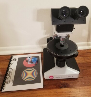 Leitz Laborlux 11 Pol S Polarizing Microscope 2.5/10/25/50x Complete | eBay