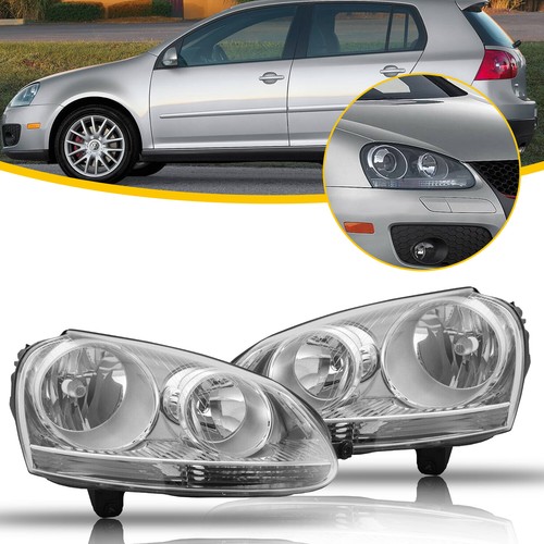 For 2006 2007 2008 2009 Volkswagen Jetta GTI MK5 Headlights 06-09 ...