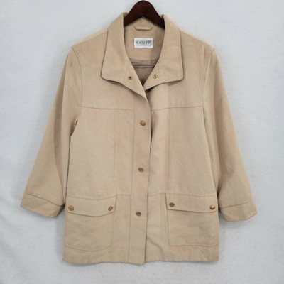 Horst Basler Tan Suede Jacket Womens sz 38 GUC | eBay