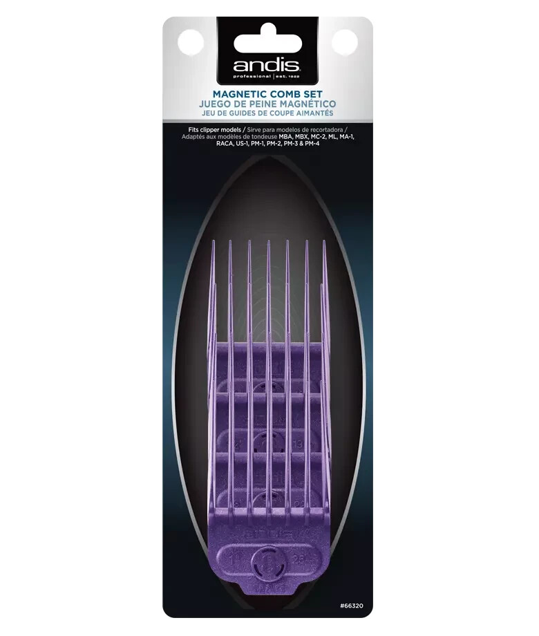 Andis Magnetic Attachments 4 Comb Set For Master & Fast Feed | eBay
