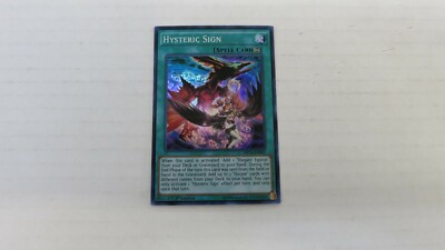 1ST EDITION HYSTERIC SIGN MP14-EN041 SPELL CARD SUPER RARE YUGIOH ...