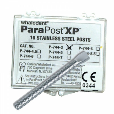 Coltene Whaledent P744-3 ParaPost XP Stainless Steel Posts .036" Brown ...
