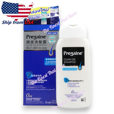 Clear Gel Shampoo by Pregaine for Thinning Hair Gentle for Men & Women ...