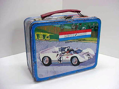 Auto Race - vintage metal lunchbox (REDUCED PRICE) | eBay