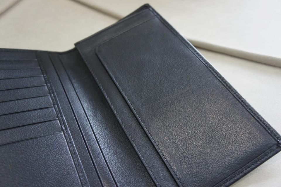 NIB Genuine Lexus Premium Blk Leather Credit Card Cash Bill Cheque ...