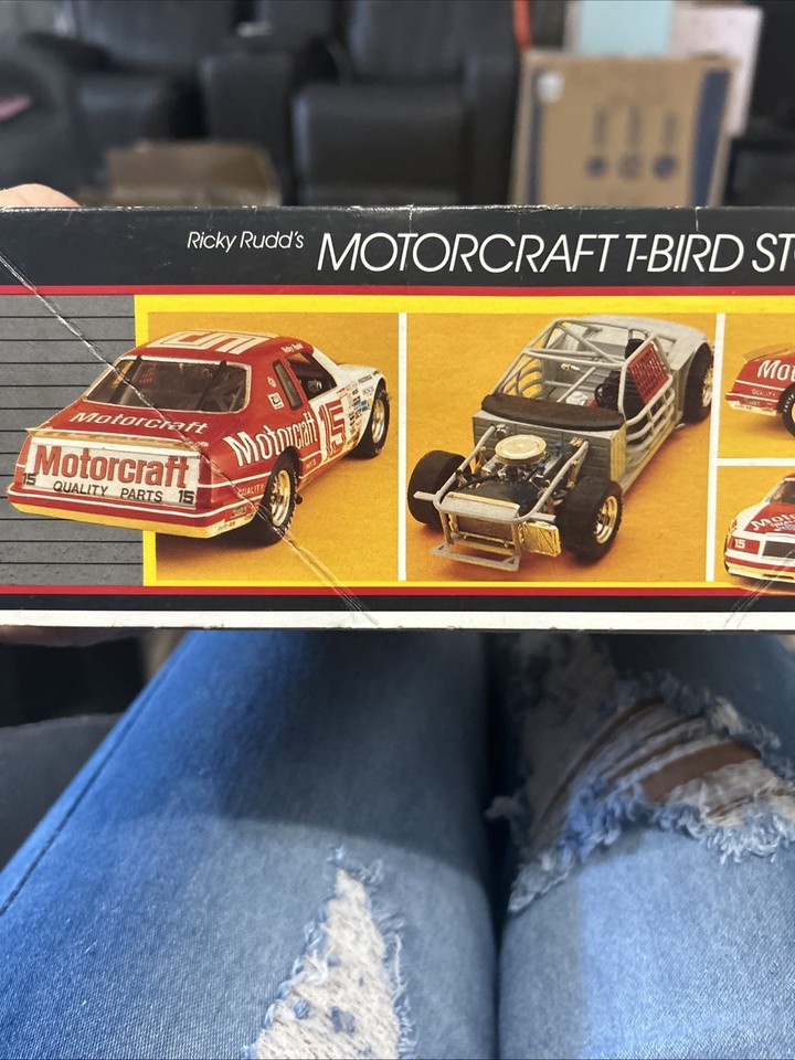 Monogram Ricky Rudd's Motorcraft T-Bird Stock Car #15 Model 1/24 New ...