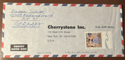 1999 Germany Cover UNCANCELLED 300pf Renoir Stamp + Briefzentrum Slogan ...