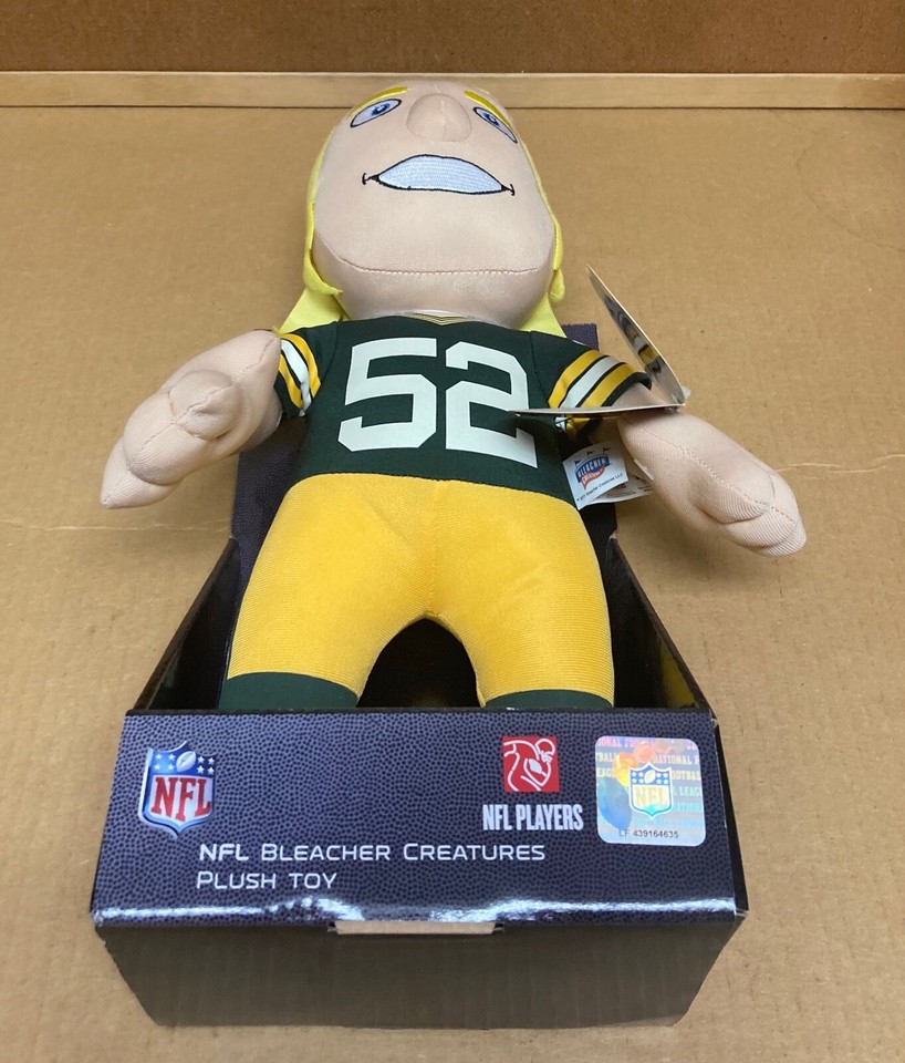NFL Green Bay Packers Clay Matthews 14" 2011 Bleacher Creature Plush ...