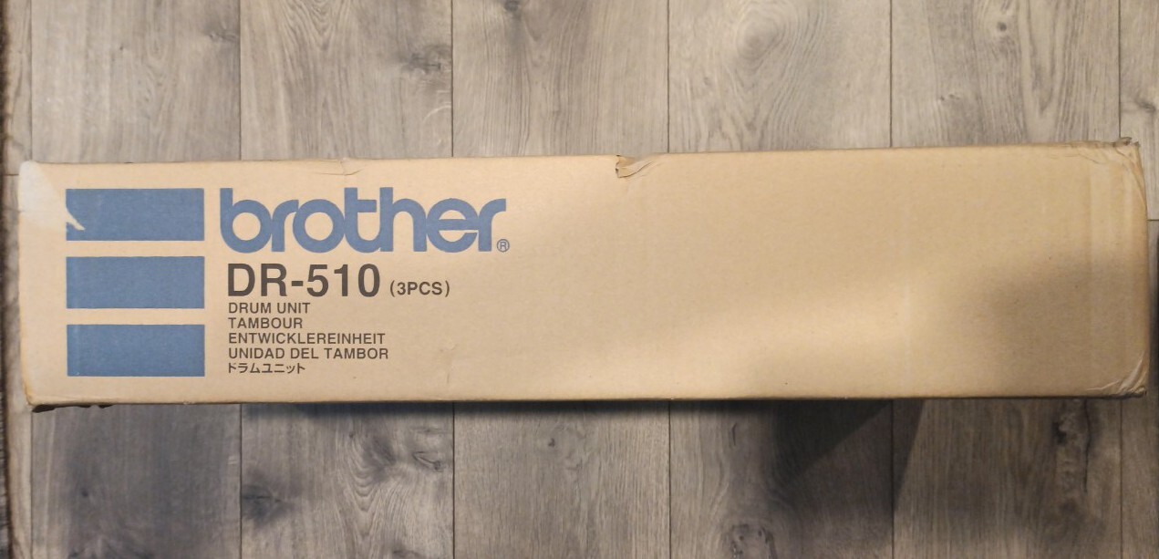 3 pieces Brother DR510 DR-510 Drum Cartridge, 20000 Page-Yield, Black ...