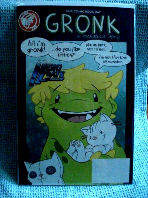 Gronk, A Monster Story, Action Lab Comic (Jan/2015 Free Comic Book Day ...