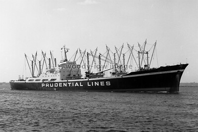 mc5112 - American Cargo Ship - Prudential Oceanjet - photograph 6x4 ...