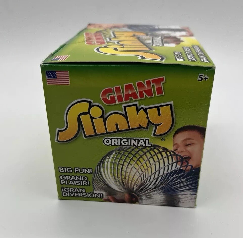 NEW The Original Giant Slinky Walking Spring Toy Big Metal Slinky for ...