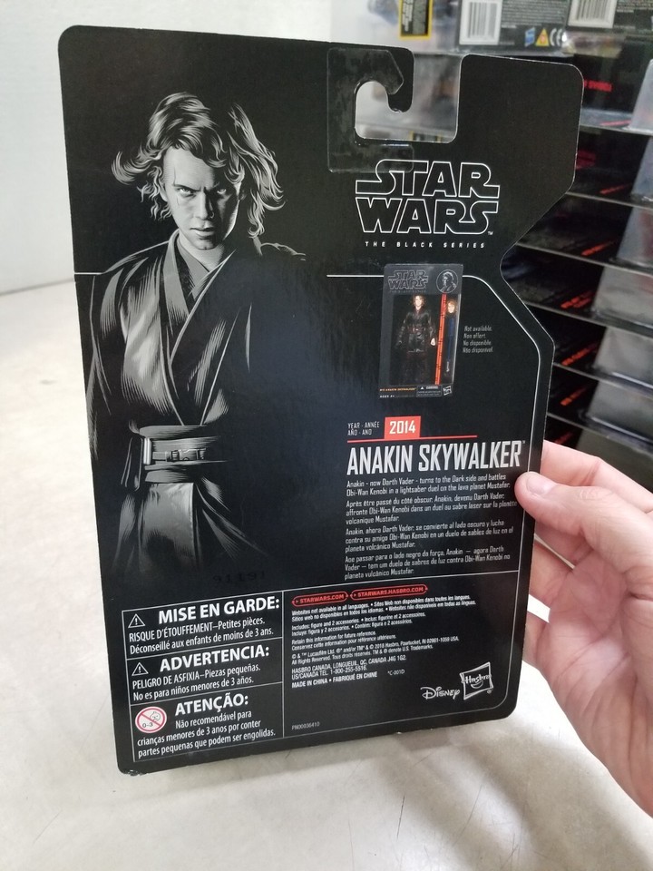 Star Wars Black Series Archive Anakin Skywalker 6-Inch Scale 630509838363| eBay