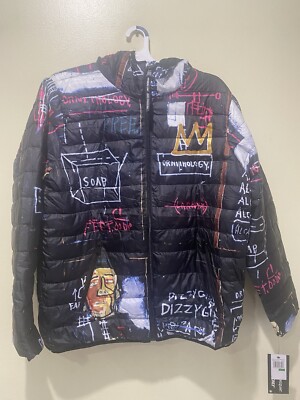 members only jean michel basquiat jacket Sz Large NWT | eBay