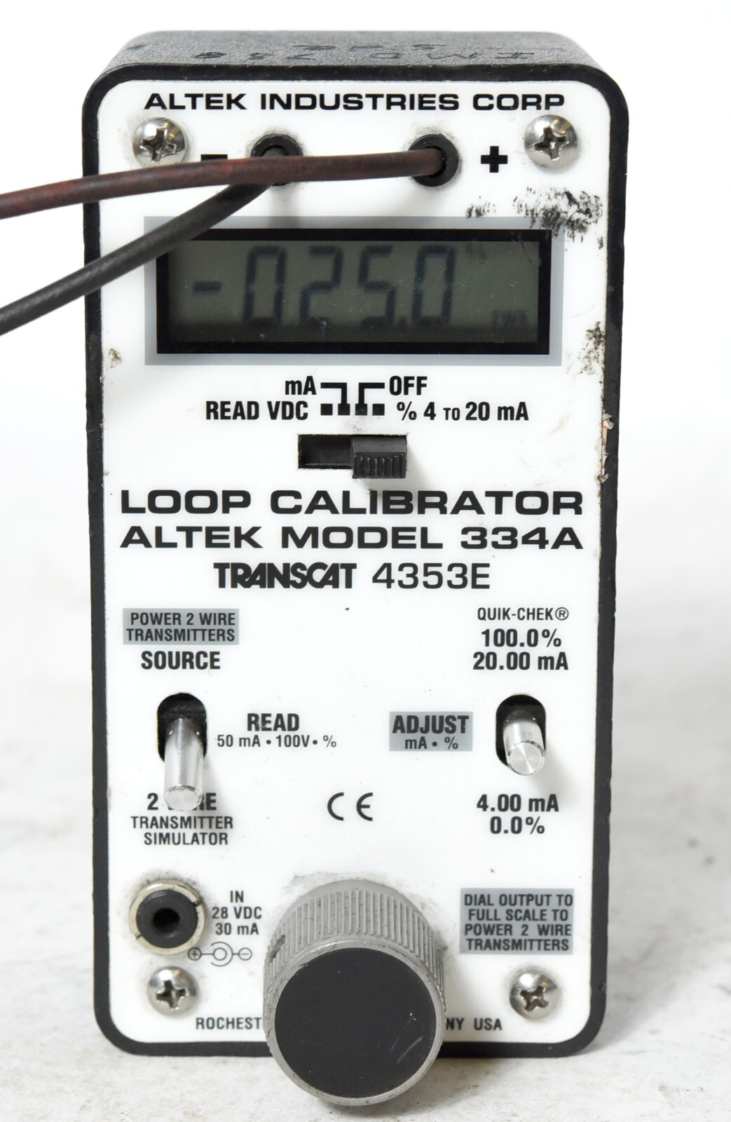 Altek Industries Loop Calibrator Model 334A WORKS | eBay