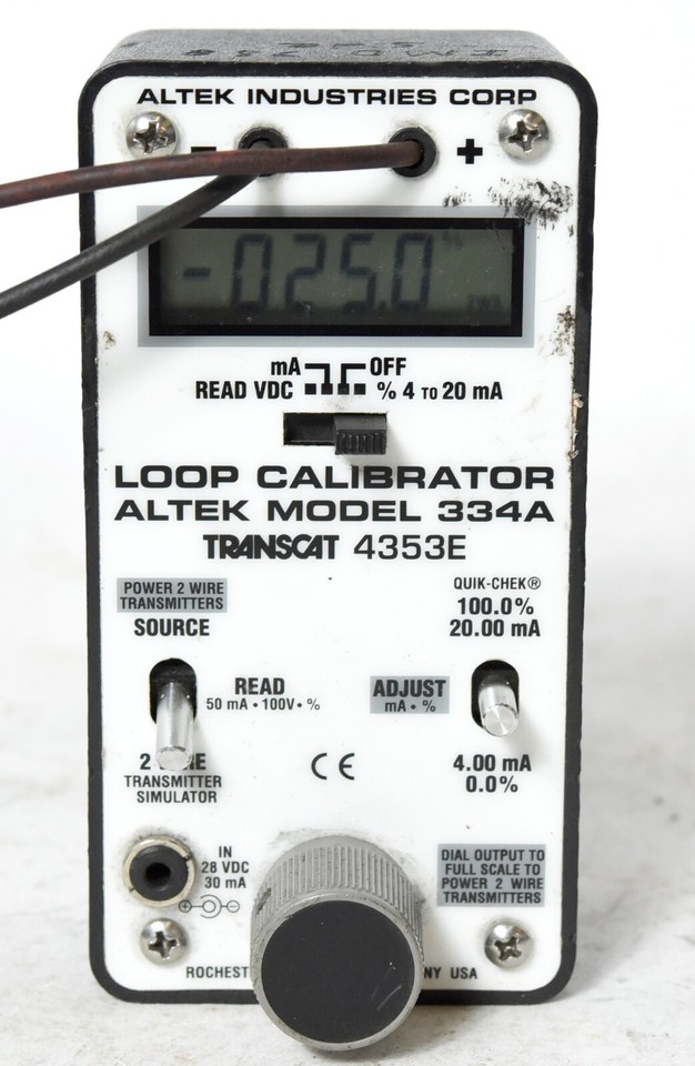 Altek Industries Loop Calibrator Model 334A WORKS | eBay
