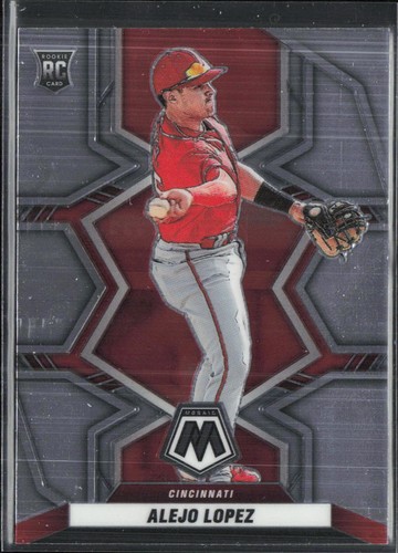 2022 Panini Mosaic #260 Alejo Lopez Rookie Cincinnati Reds RC | eBay