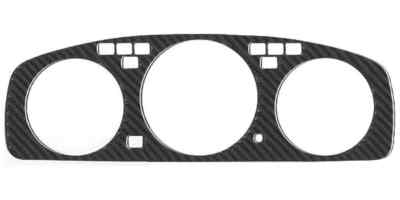 JDM Real Carbon Fiber Instrument Cluster Bezel Fit For 1992-1995 Honda ...