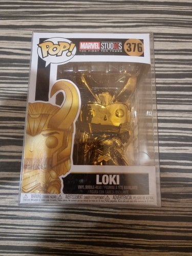 Marvel Funko Pop - Loki 376 Gold Chrome | eBay