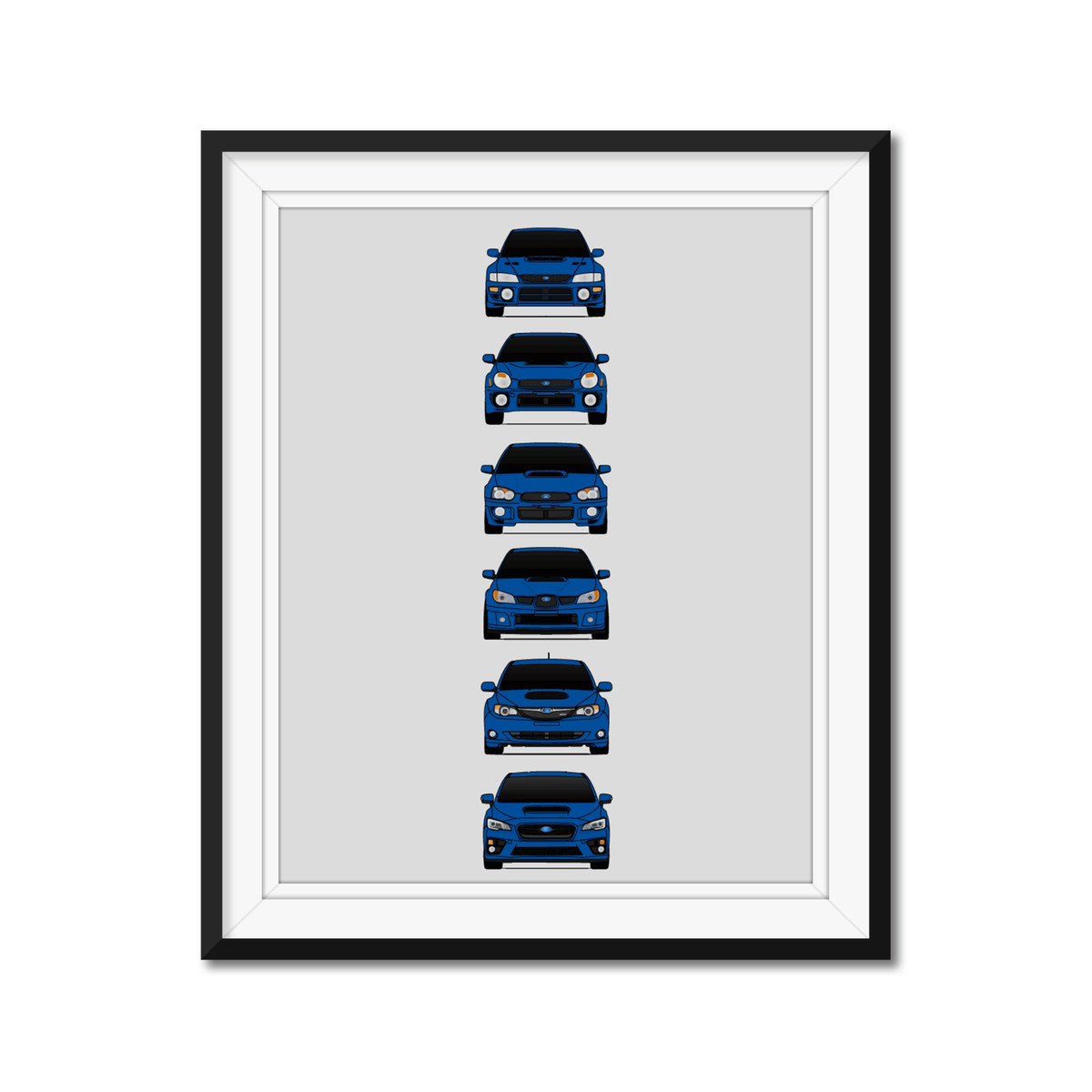 Subaru Impreza Generations