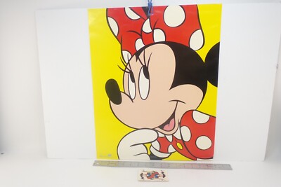 Vintage 90s Minnie Mouse Big Face Walt Disney 16" × 20" | eBay