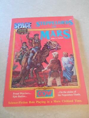 SPACE 1889, STEPPELORDS OF MARS #1904, by JOHN THEISEN, GDW, RPG, 1989 ...