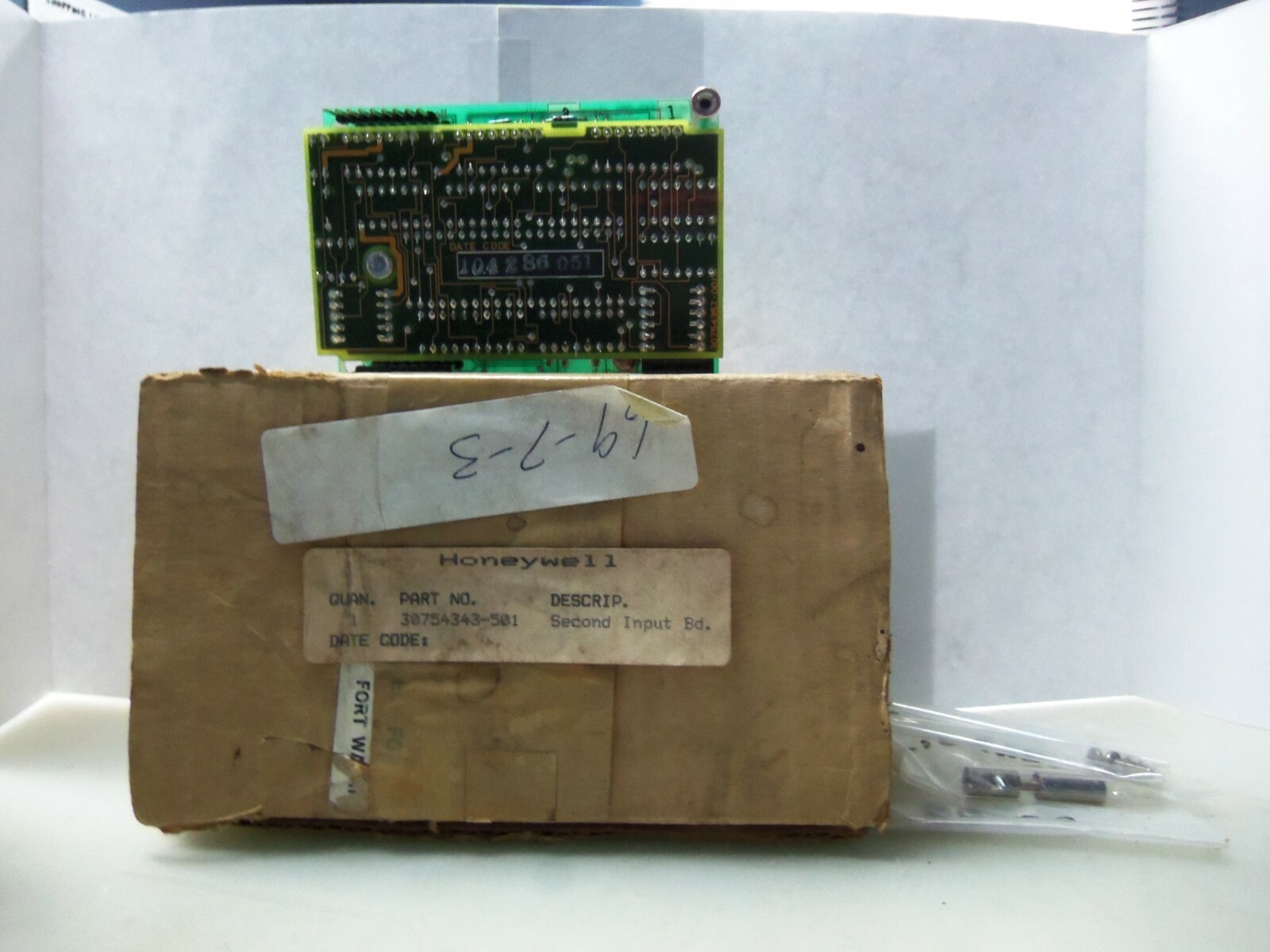 New Honeywell 30754343 UDC5000 Board Second Input PWA Kit NIB | eBay