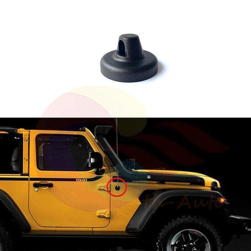 → 56040950AE Fender Side Antenna Mount Cover Black For Jeep Wrangler JK ...
