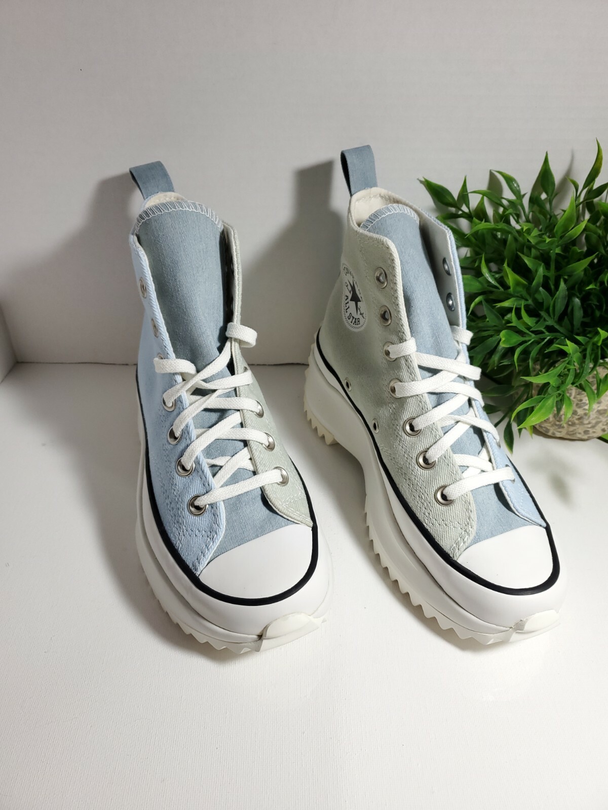 Converse Run Star Hike Hi Platform Summer Denim Unisex Mns 9 =Wmns10.5 ...