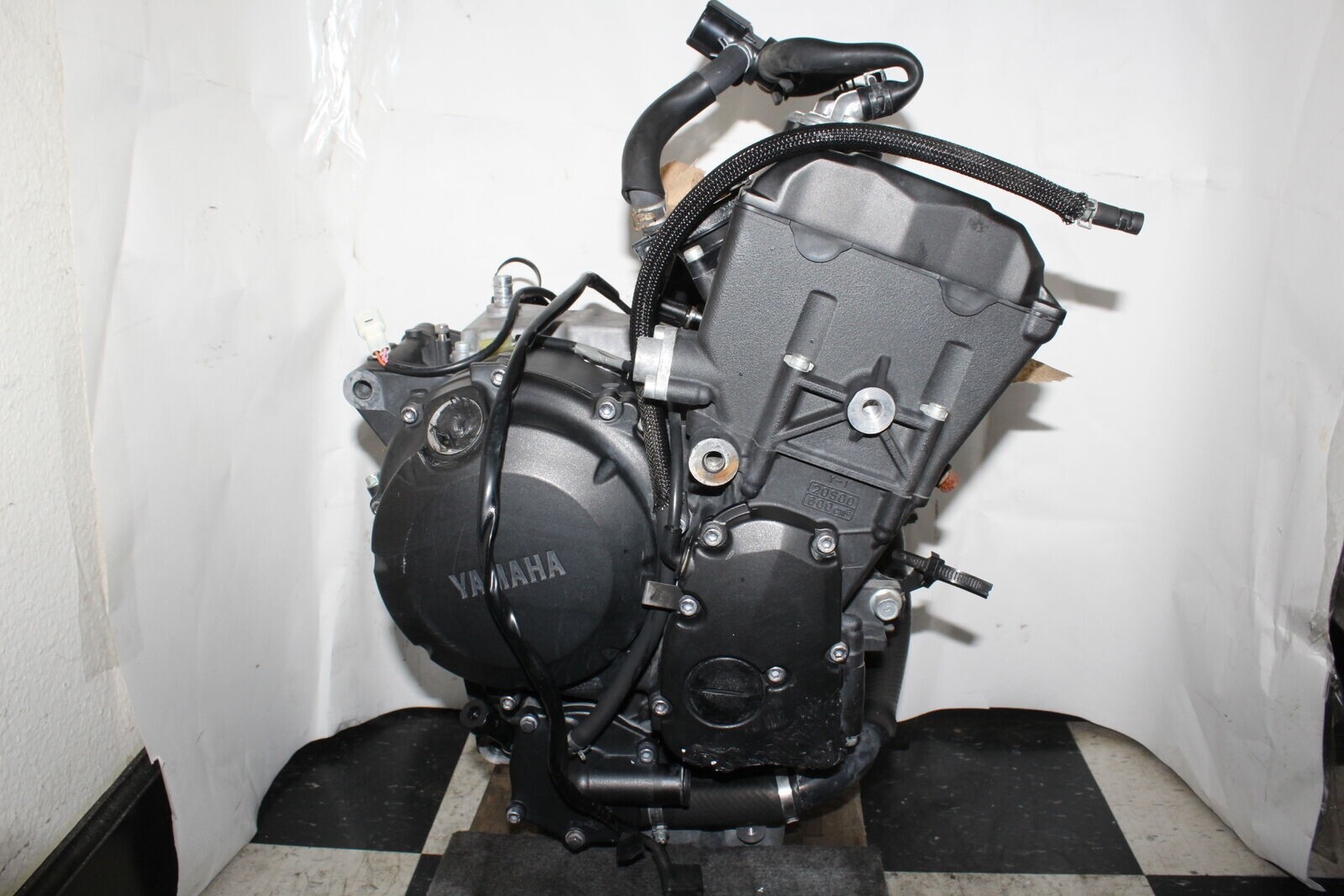 2016 09-17 YAMAHA FZ6R FZ6 Complete Engine Motor Runs Excellent 12k | eBay
