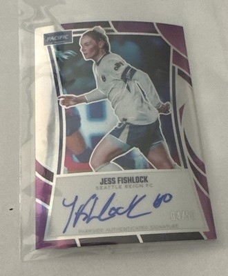 2025 Parkside NWSL Pacific Signature Series Purple 27/50 Jess Fishlock ...