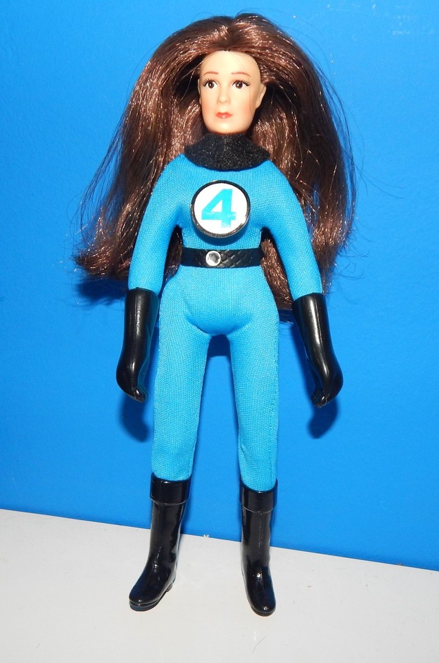 CUSTOM MEGO THE FANTASTIC FOUR JOHNNY STORM & GIRLFRIEND CRYSTAL THE ...