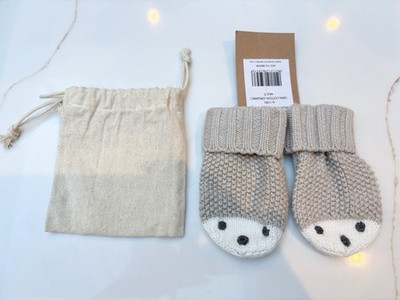 The Little White Company 0-1Y Organic Mittens | eBay UK