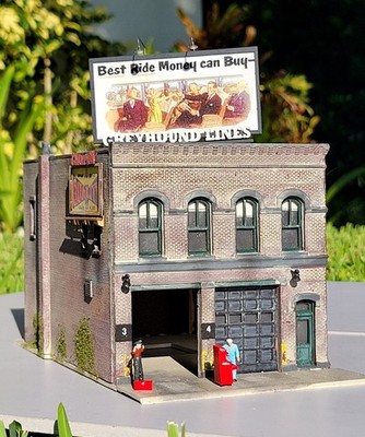 HO Scale Built Building Magnuson Models #439-547 VICTORIA FALLS ...