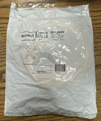 BALLUFF BCC0AL5 Y-SPLITTER M12x1 STRAIGHT 4&5 PIN A-CODED 2M **NEW IN ...