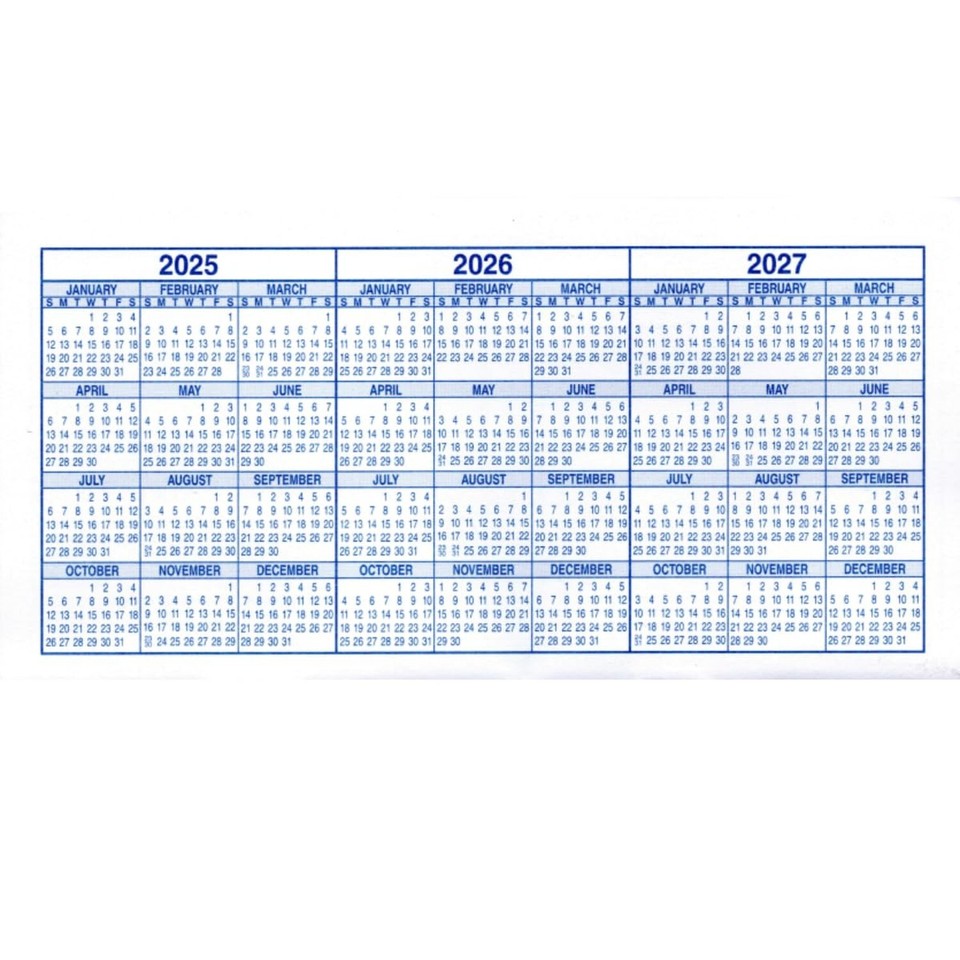 Checkbook Registers, 25-26-27 Calendars, Made in USA (12) 12 | eBay