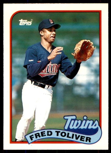 1989 Topps Tiffany #623 Freddie Toliver NM-MT Twins | eBay
