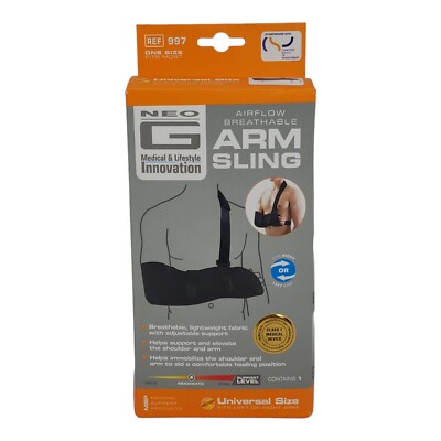 Neo G Airflow Breathable Lightweight Arm Sling One Size Moderate ...