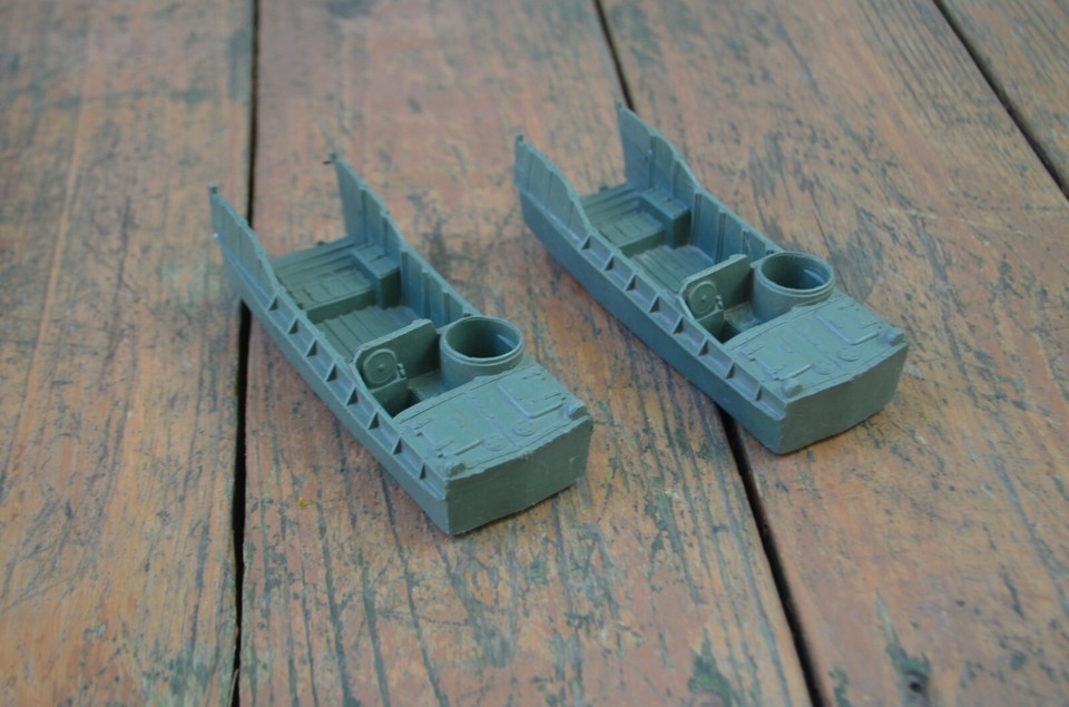 Vintage Marx Battleground Navarone Playset Army Men Lot Landing Craft ...