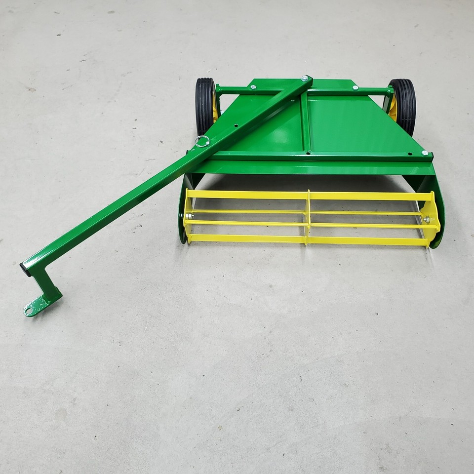 Pedal tractor center pivot haybine attachment Green | eBay