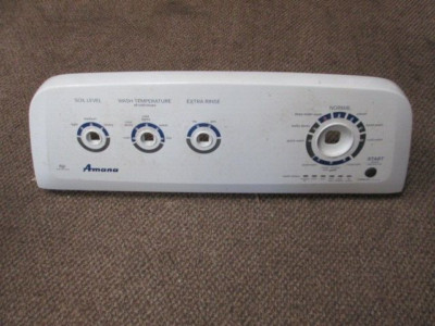 Amana Recycled Washer/Washing Machine Control Panel/Console W10692523 ...