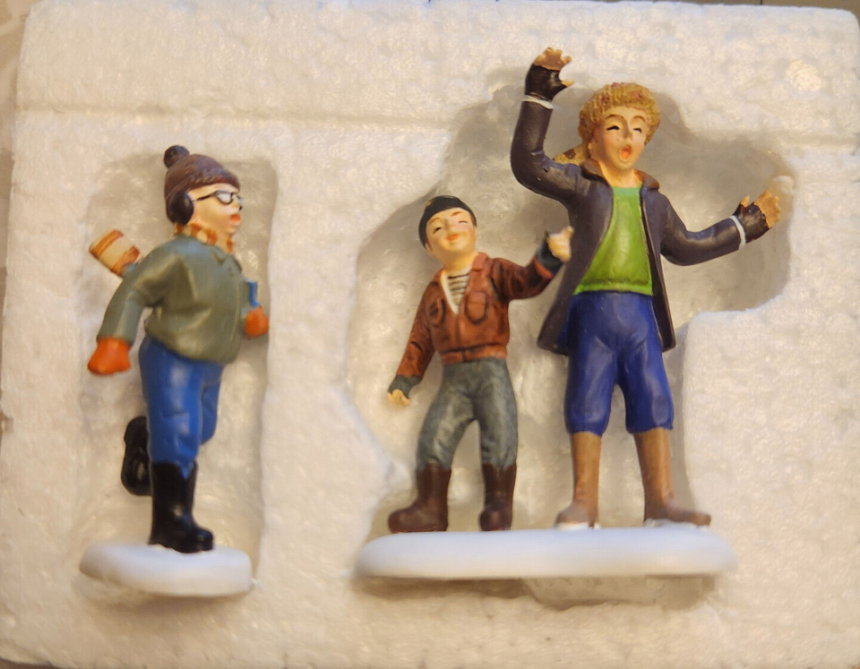 Dept 56 A Christmas Story SCUT FARKUS AND HIS TOADIES Ralphie Runs From ...