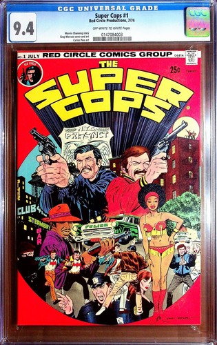 Super Cops #1 (1974) - CGC 9.4 - Gray Morrow Cover & Art | eBay