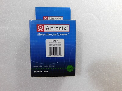 ALTRONIX VR5T POWER CONVERSION MODULE 24V AC/DC TO 12V DC 3.0A ...